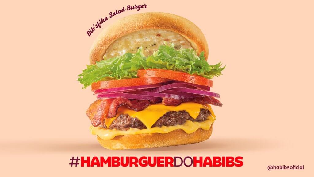Habib's apresenta o primeiro hambúrguer de esfiha do Brasil